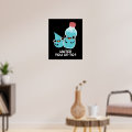 Water You Up To Funny Water Pun Dark BG Poster | Zazzle