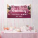 Watercolor 40th Anniversary Balloon Ruby Wedding Banner | Zazzle