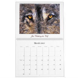 Watercolor Animals Calendar | Zazzle