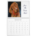 Watercolor Animals Calendar | Zazzle
