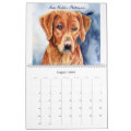 Watercolor Animals Calendar | Zazzle