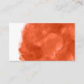 Watercolor Artistic Background Business Card | Zazzle