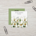 Watercolor Avocado Nutritionist Dietician QR Code Square Business Card ...