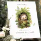 Watercolor Baby Hedgehog Greenery Welcome Sign | Zazzle