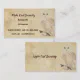 Watercolor Barn Owl Security Business Business Card | Zazzle