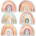 Watercolor Boho Rainbow Collection Sticker | Zazzle