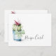 Watercolor Cactus Recipe Card | Zazzle