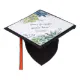 Watercolor Cactus Succulents personalized Graduation Cap Topper | Zazzle