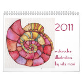 watercolor calendar | Zazzle