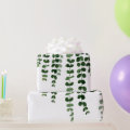Watercolor Cascading Green Vines Wrapping Paper | Zazzle