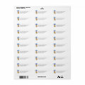 Watercolor Chili Peppers Address Labels | Zazzle