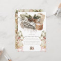 Watercolor Christmas Gift Wrapping Party Invitation | Zazzle