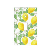 Watercolor Citrus Lemon Light Switch Cover | Zazzle