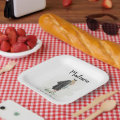 Watercolor College Graduation Your Name Grad Party Paper Plates | Zazzle