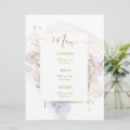 watercolor design Menu | Zazzle