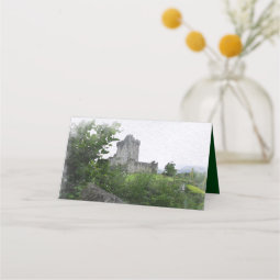 Watercolor Destination: Ireland Place Card | Zazzle
