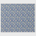 Watercolor Dinosaurs on Dark Blue-Gray Wrapping Paper | Zazzle