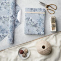 Watercolor Elegant Blueberry Wrapping Paper | Zazzle