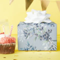 Watercolor Elegant Blueberry Wrapping Paper | Zazzle