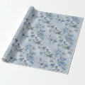 Watercolor Elegant Blueberry Wrapping Paper | Zazzle