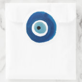 Watercolor Evil Eye (Nazar) Sticker | Zazzle