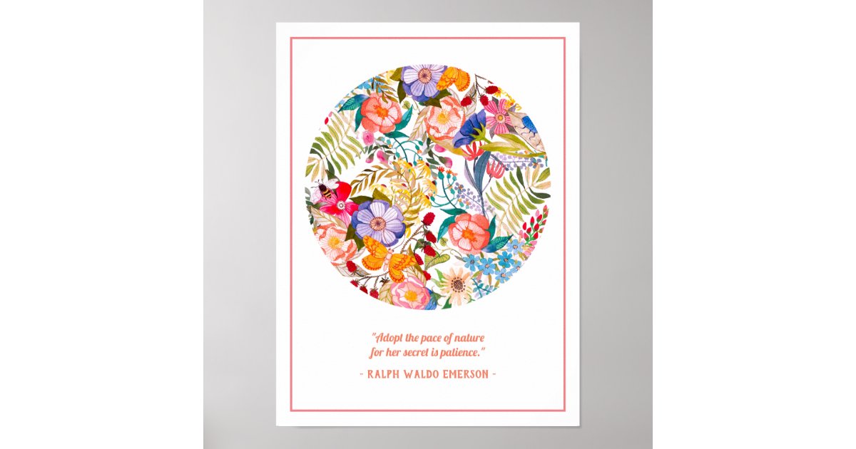 Watercolor Existentialism for Charity Poster | Zazzle