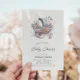 Watercolor Fairy Baby Stroller Shower Invitation | Zazzle