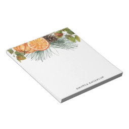 Watercolor Fall Personalized Notepad | Zazzle