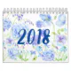 Watercolor Floral Gardens Calendar 2018 | Zazzle