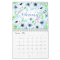 Watercolor Floral Gardens Calendar 2020 | Zazzle