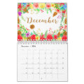 Watercolor Floral Gardens Calendar 2020 | Zazzle