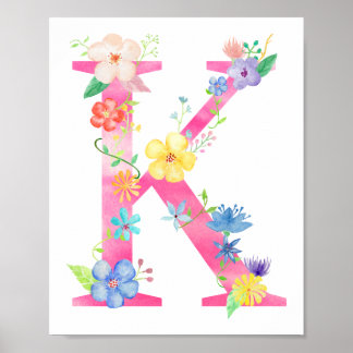 Letter K Posters | Zazzle