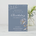 Watercolor Floral Modern Elegant Surprise Birthday Invitation | Zazzle