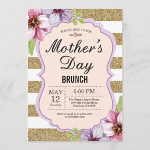 Happy Mothers Day Invitations | Zazzle