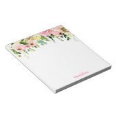 Watercolor Floral Notepad | Zazzle