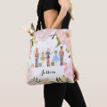 Watercolor Floral Nutcracker Tote Bag | Zazzle