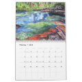 Watercolor Flowers Birds and Landscapes Calendar | Zazzle
