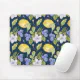 Watercolor Flowers, Blueberry and Sour Mouse Pad | Zazzle