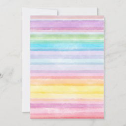 Watercolor French Macarons Stripes Baby Shower Invitation | Zazzle