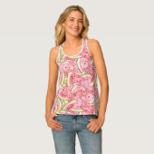 Watercolor Fresh Watermelon Slices Tank Top | Zazzle