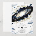 Watercolor Galactic Space Birthday Invitation | Zazzle