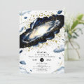 Watercolor Galactic Space Birthday Invitation | Zazzle