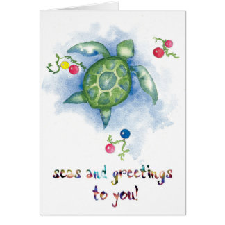 Turtle Christmas Cards - Greeting & Photo Cards | Zazzle