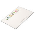Watercolor Houses Realty Office Notepad | Zazzle