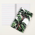 Watercolor Inspired Palm Trees Notebook | Zazzle