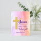 Watercolor JESUS RANSOMED ME Happy Easter Postcard | Zazzle