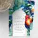 Watercolor Key West Florida Wedding Invitations | Zazzle