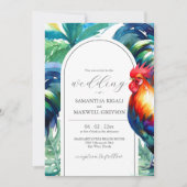 Watercolor Key West Florida Wedding Invitations | Zazzle