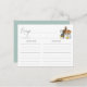 Watercolor Kitchen Supplies Recipe Card | Zazzle