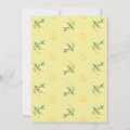 Watercolor Lemon Bridal Tea Party Invitation | Zazzle